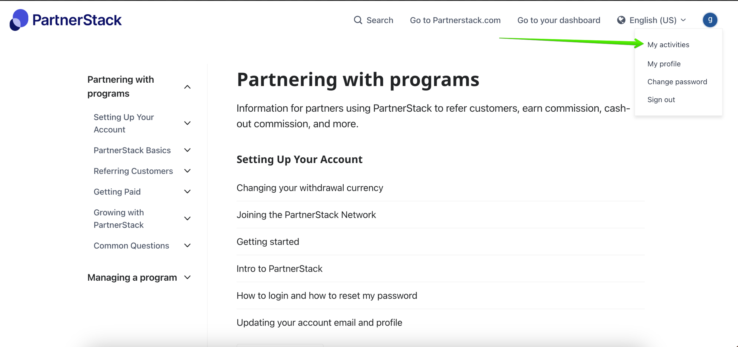 Getting Started with the Support Portal – PartnerStack